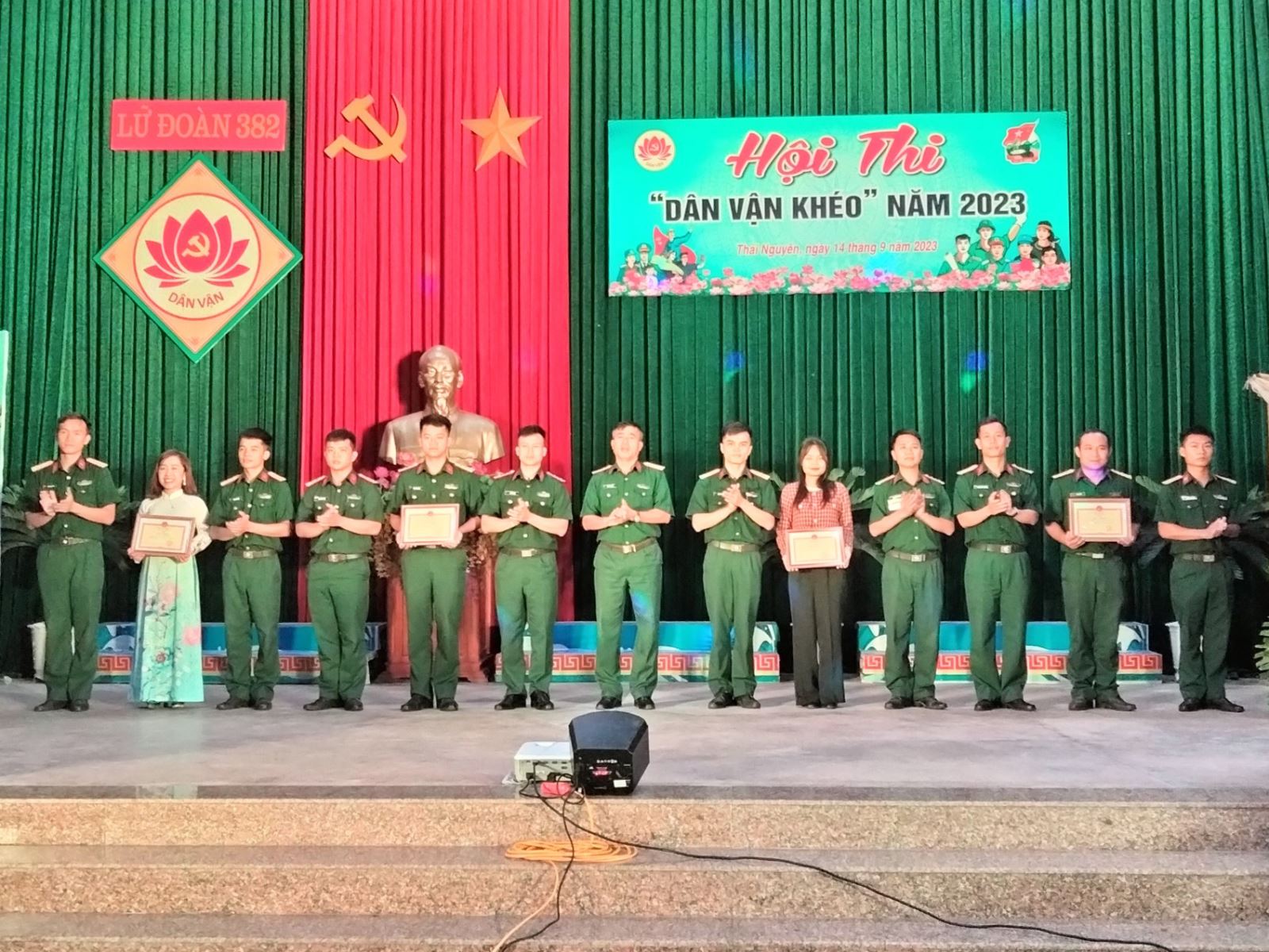 Lữ đoàn 382 tổ chức Hội thi “Dân vận khéo” năm 2023